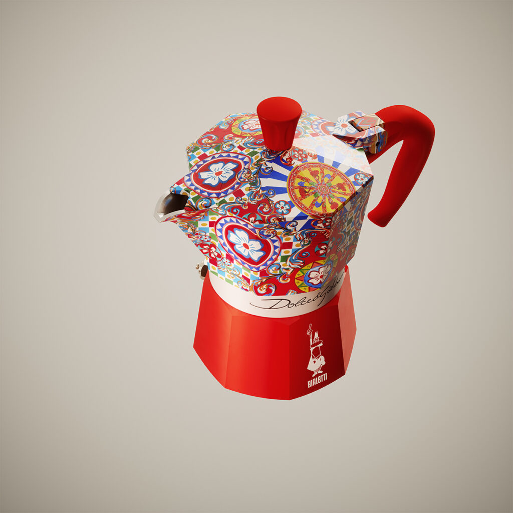 Moka Express Dolce&Gabbana, um verdadeiro objeto de desejo. - Imeltron